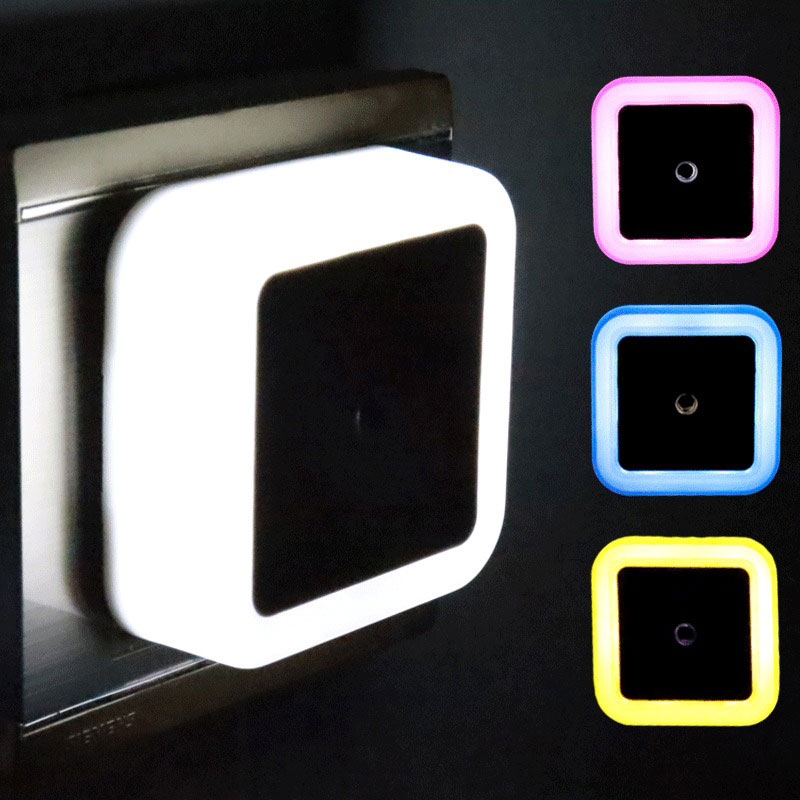 𝗔𝗨𝗧𝗢 𝗦𝗘𝗡𝗦𝗢𝗥 》 Sensor LED Light Automatic Night Lamp Children Bedroom ...