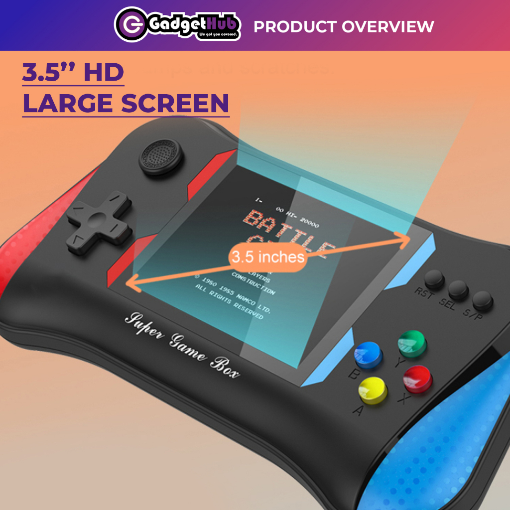 X7M Handheld Game Console Retro 500 Games 5in1 Old School Game ...