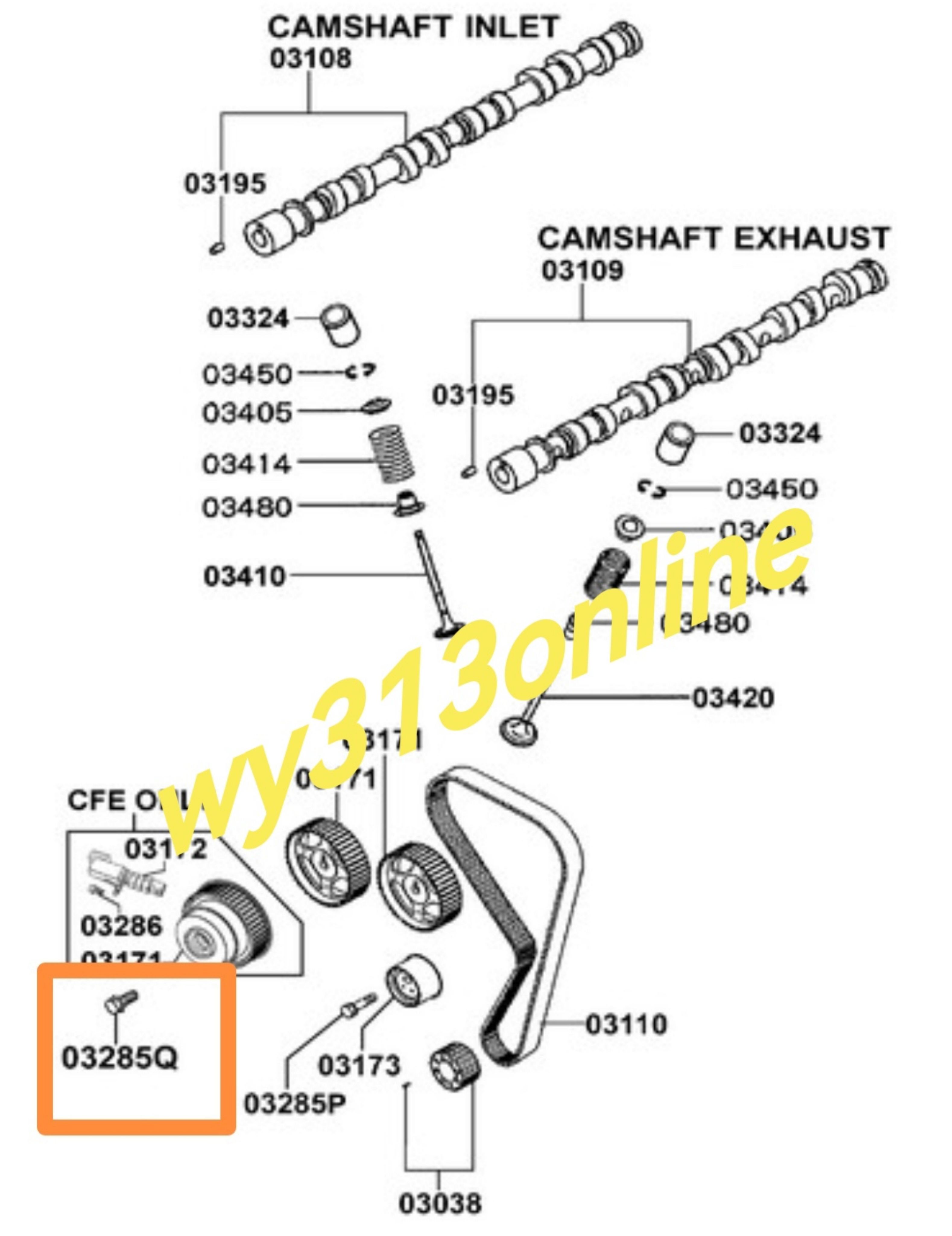 Original Proton Exora Bold CFE Preve Turbo Suprima S Saga VVT Iriz Cam ...