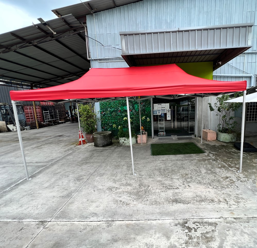 Heavy Duty 4cm Bazaar Tent Night Market Canopy Camping Tent Payung ...