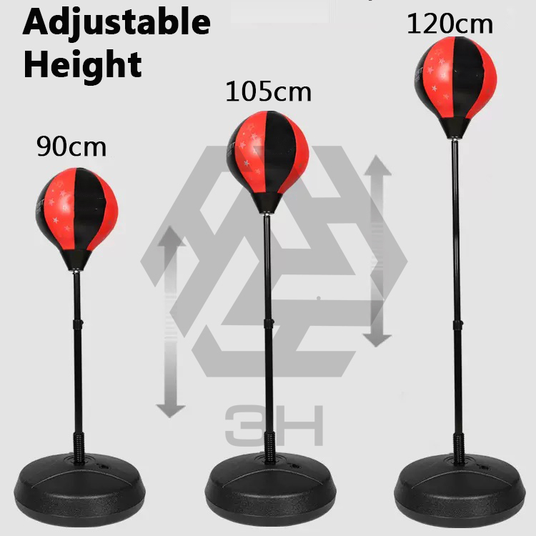 3H Bola Tinju Reflex Berdiri Boleh Laras -Latihan Kelajuan/ Adjustable ...