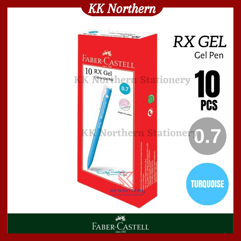 Faber-Castell RX GEL Gel Pen 10pcs/box 0.38mm / 0.5mm / 0.7mm Pen ...