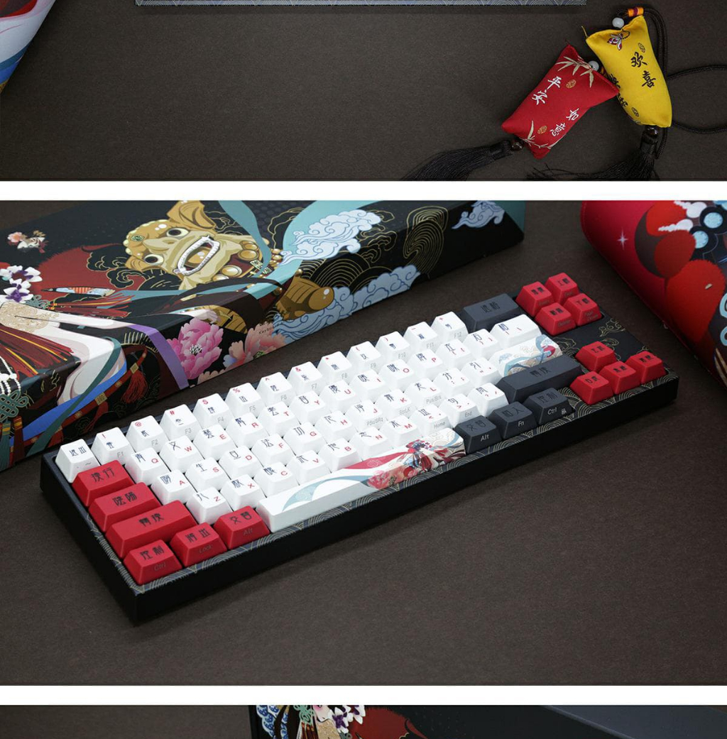 Ducky X Varmilo Miya68 Pro Beijing Opera 65 68 Keys Compact Wired