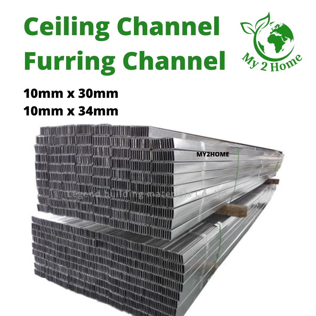 6 Feet/Kaki c channel (Ceiling)/ Besi Ceiling / Besi Siling Gantung ...