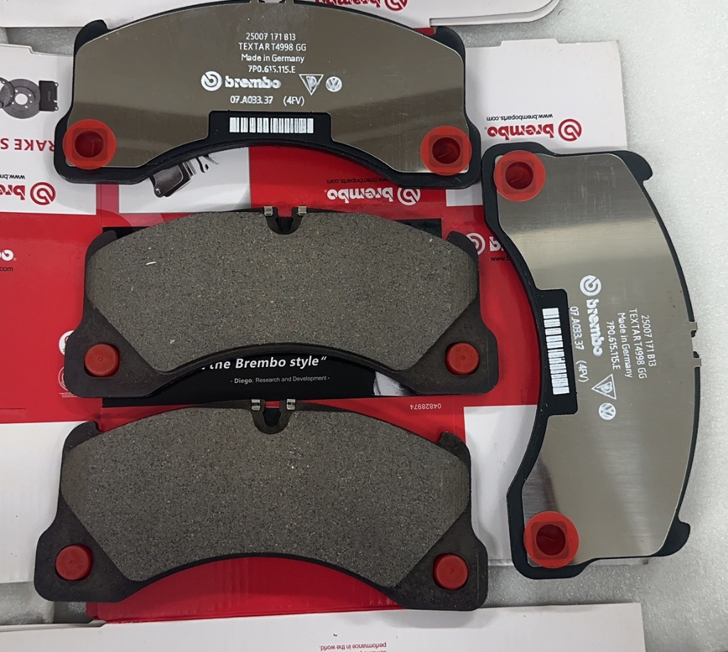 Brake Pad CERAMIC Brembo 20z & 19z Caliper 6 Pot Caliper Pad High ...