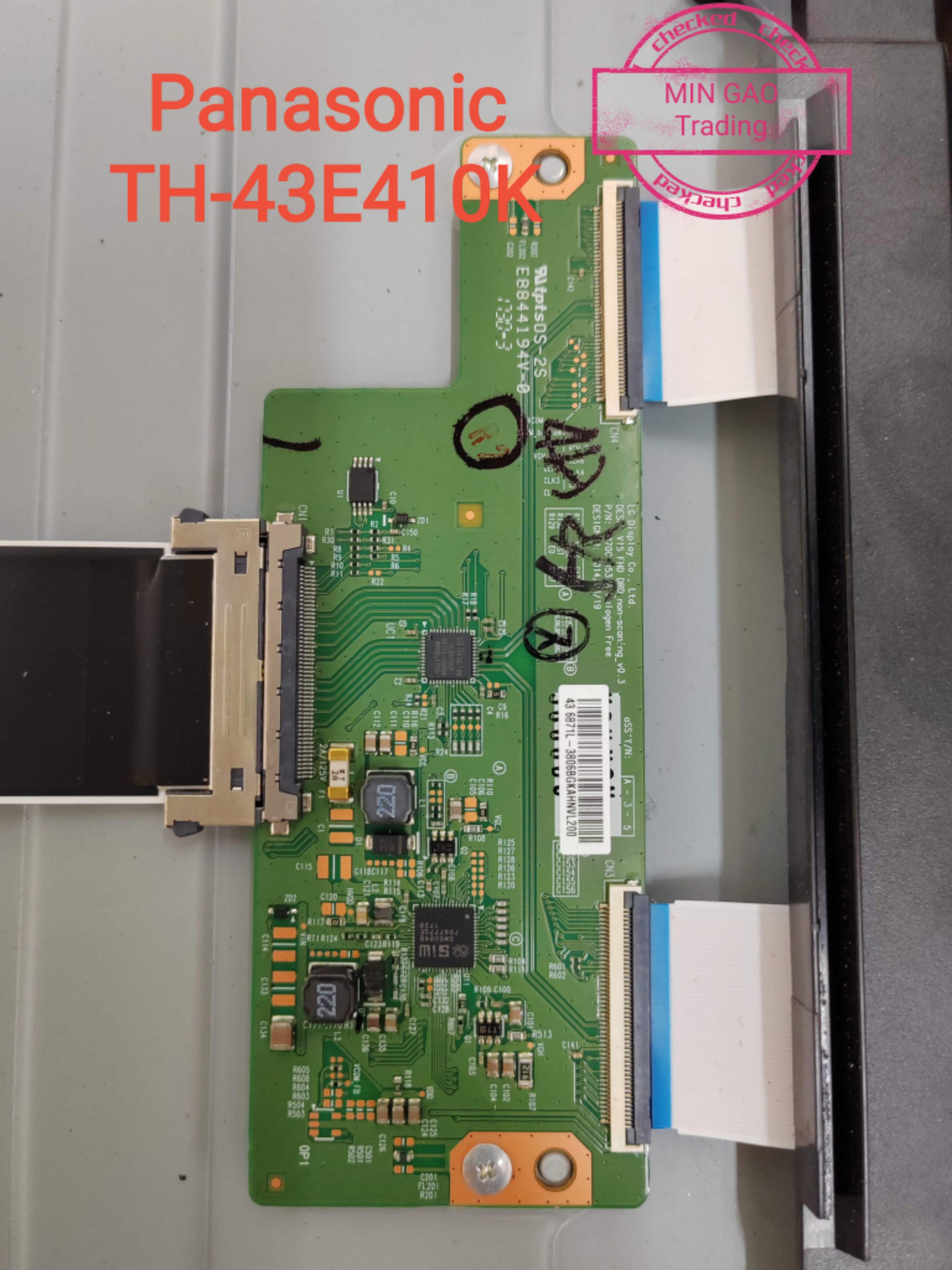 Panasonic TH-43E410K TH43E410K LED TV Power Board Mother board T-CON ...