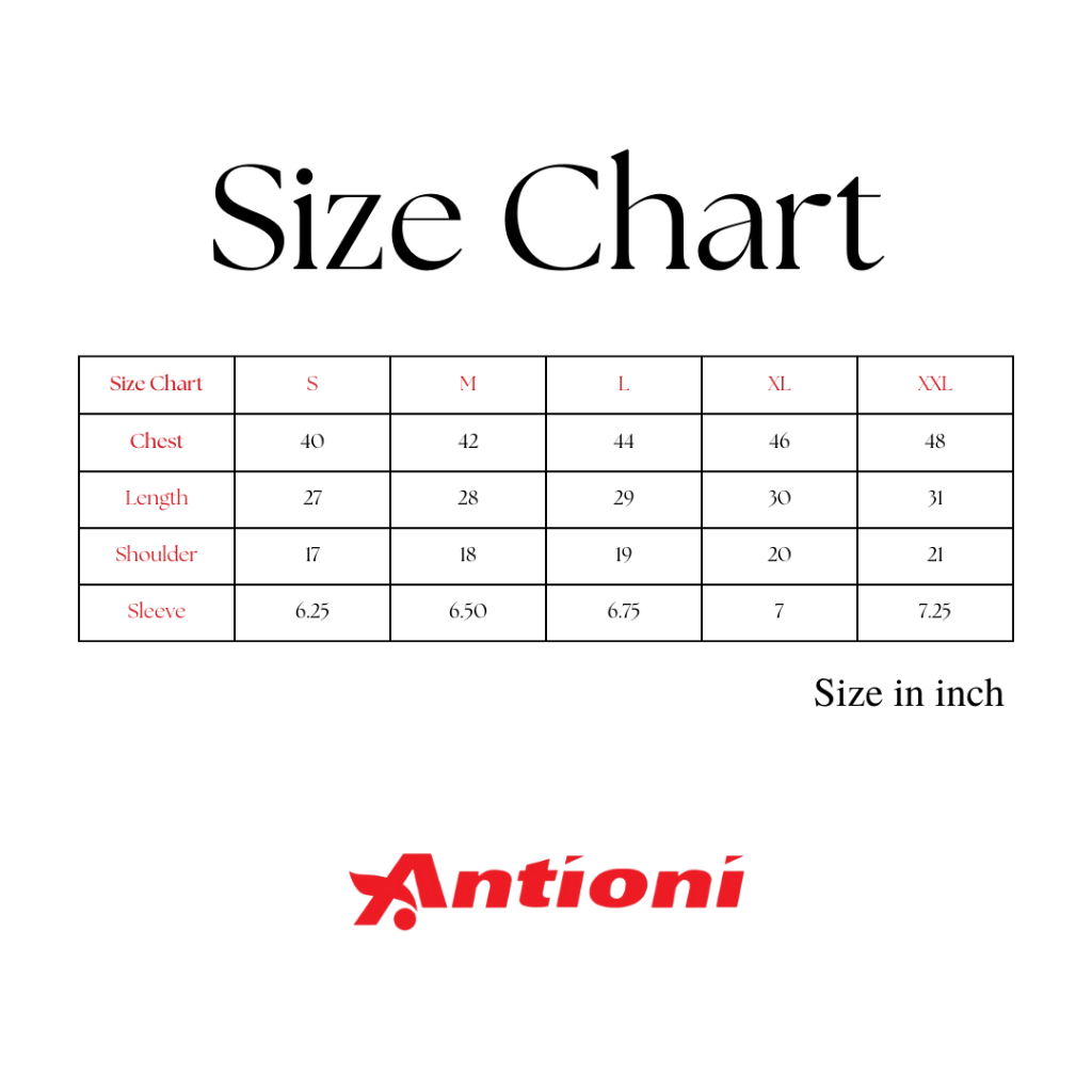 Antioni Men Polo Tee (RED MD) | Shopee Malaysia