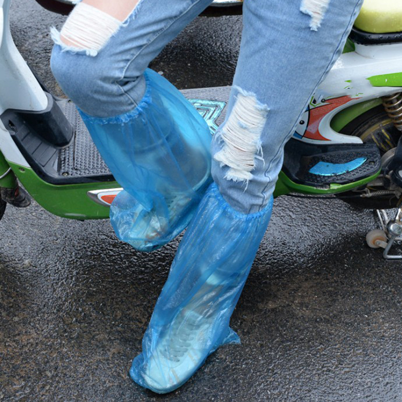 1pc Waterproof Rain Rainproof Foot Overshoes Disposable Raincoat ...