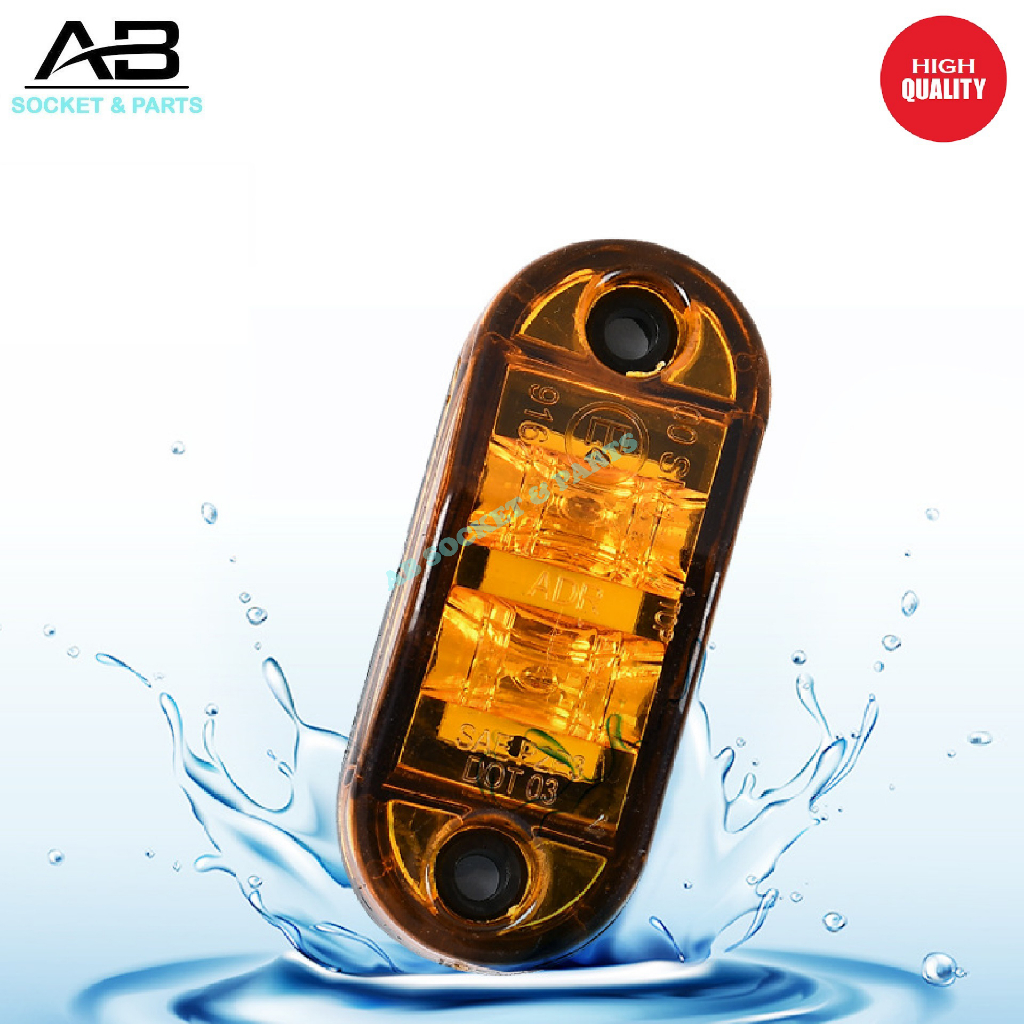 Lori LED Side Lamp 12-24V White Yellow Red Blue Green Side Marker ...