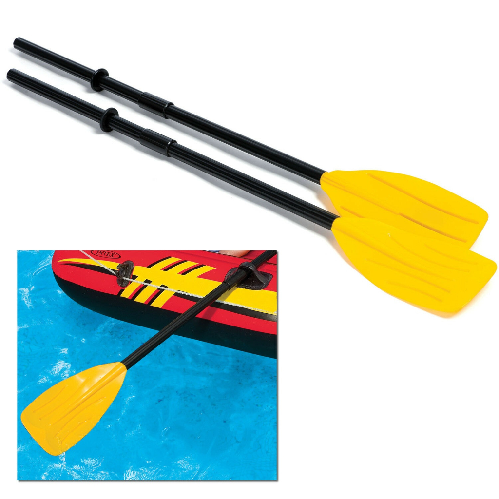 👍👍 INTEX 58329 /58331 / 58332 Inflatable Swimming Boat 1 / 2 / 3 persons Kayak 橡皮船 | Shopee Malaysia