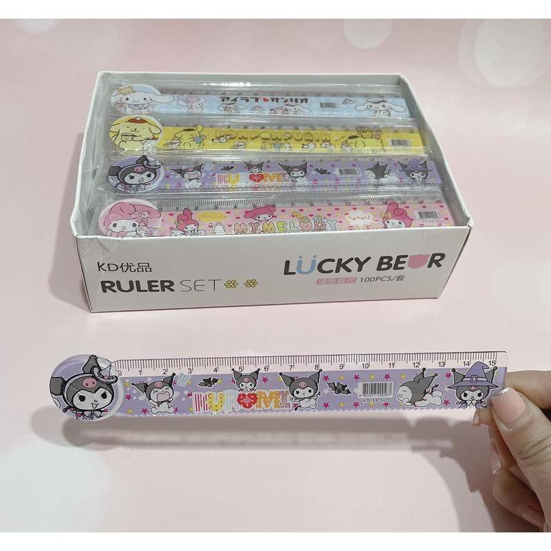 30cm Ruler Cute Folding Pembaris Cute Skala Lipat Cartoon Kartun ...