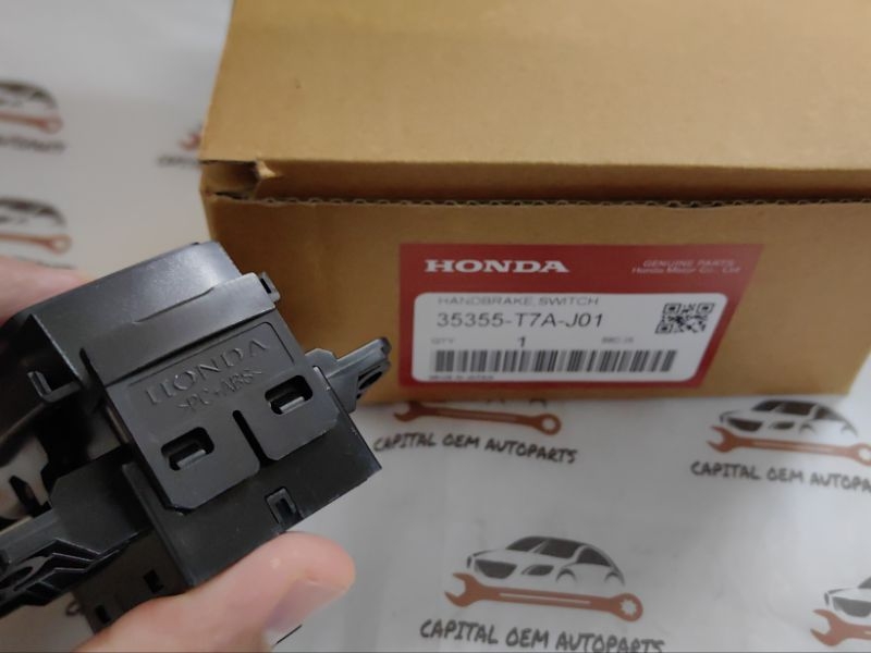35355-T7A-J01 GENUINE HONDA HRV AUTO HANDBRAKE BUTTON GEAR POSITION ...