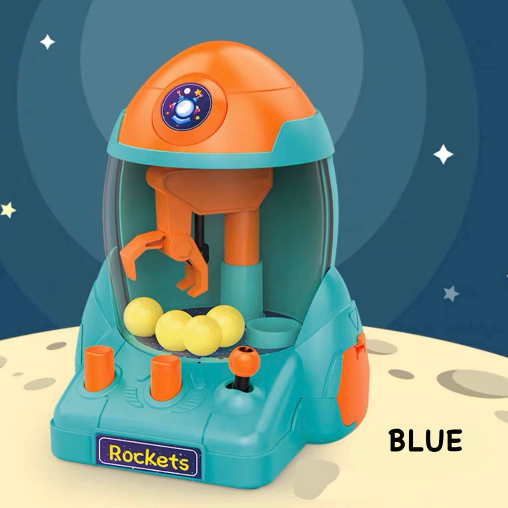 Space Rocket Catch The Ball Game Crane Claw Machine Doll Catching ...