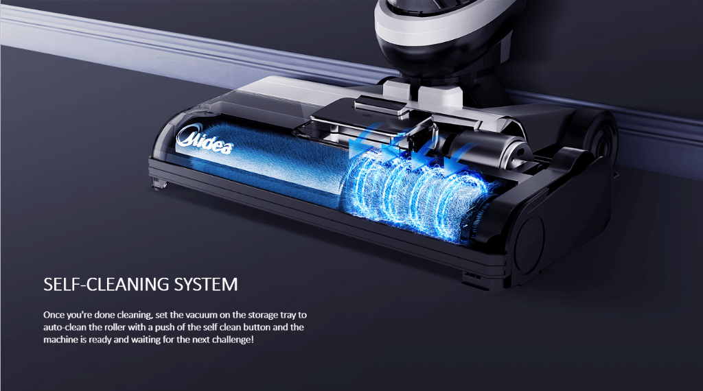 Midea Wet & Dry Cordless Floor Washer Mop Vacuum (120w) MVC-X6 | Shopee ...
