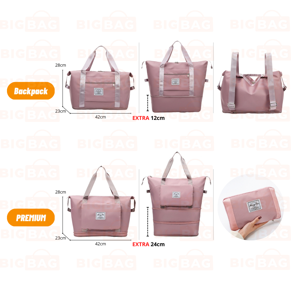 Beg Travel Bag Waterproof Beg Baju Travel Murah Beg Balik Kampung Besar ...