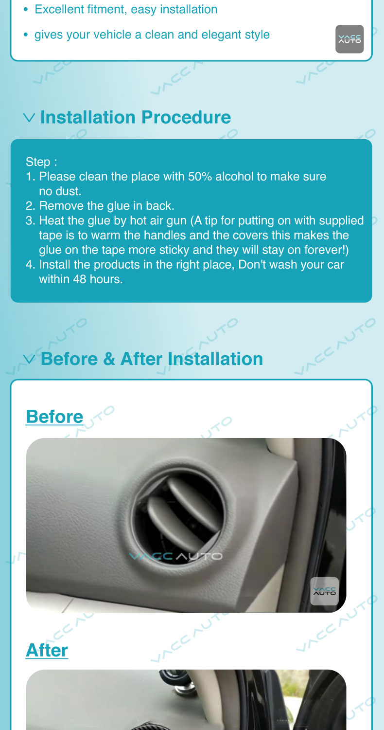 Toyota Vios (2nd Gen) Aircond Lining Carbon Chrome Fiber Design 2007 ...