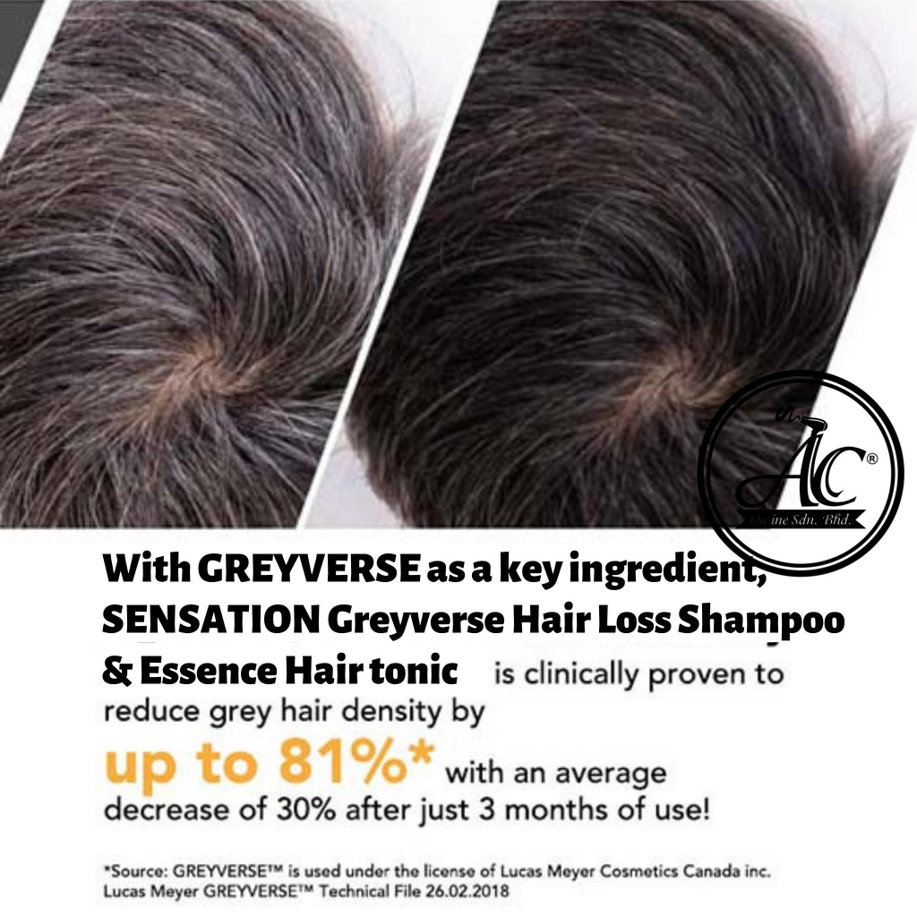 ST Sensation Greyverse Hair Shampoo 300ml / Greyverse Essence Hair ...