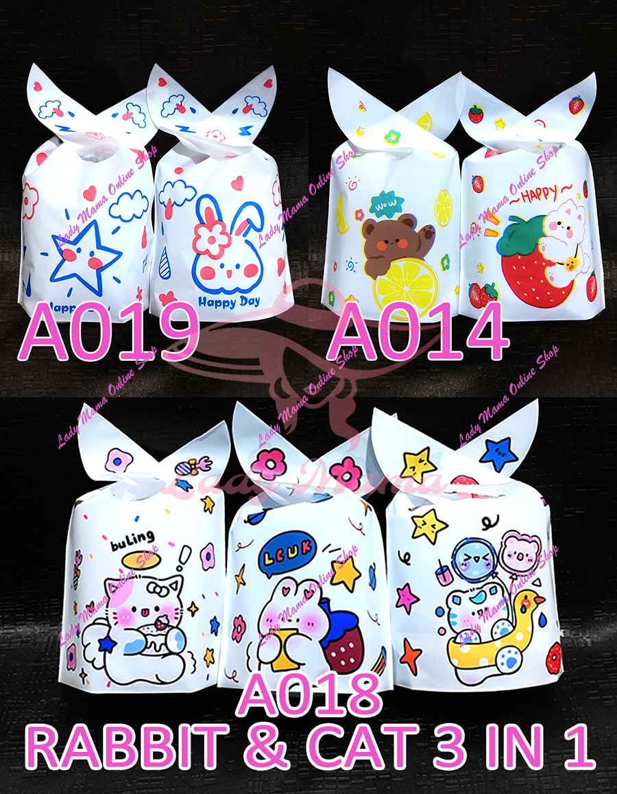 New Product | Rabbit & Character Series Gift Bags Gula Jajan Packaging ...