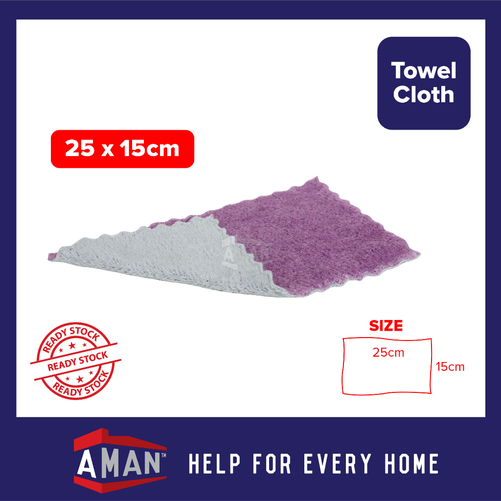 Super Absorbent Double Side Cleaning Cloth Hand Washing Cloth Kitchen ...