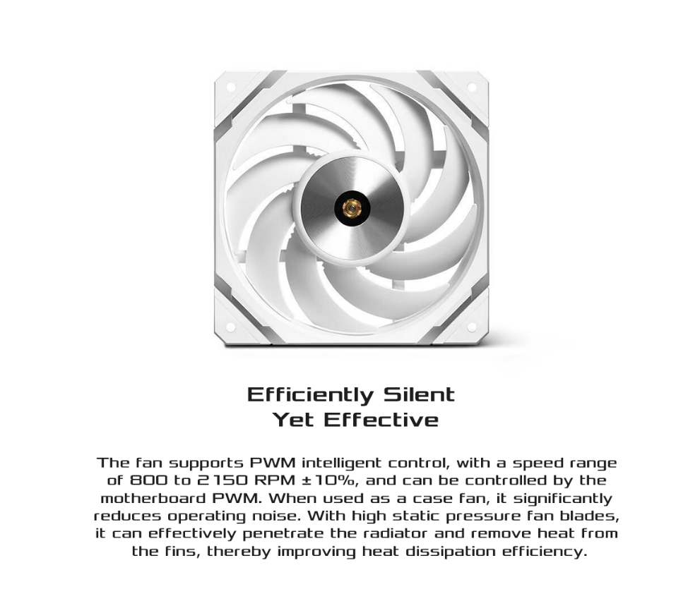 # VALKYRIE X12 Series RGB 120mm RGB Fan # [BLACK/WHITE] | Shopee Malaysia