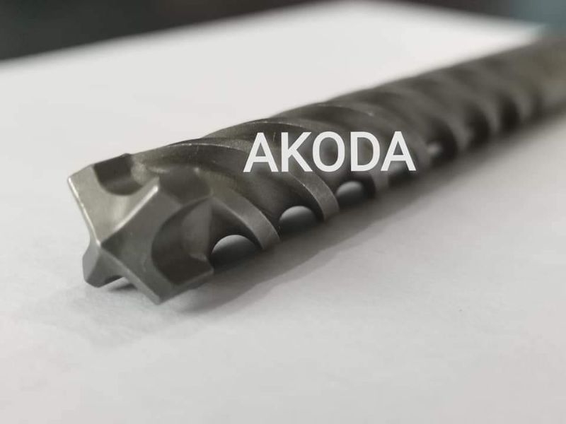 AKODA Drill Bit SDS Plus-5X 4 Cutter Design Hammer Drill Bit for ...