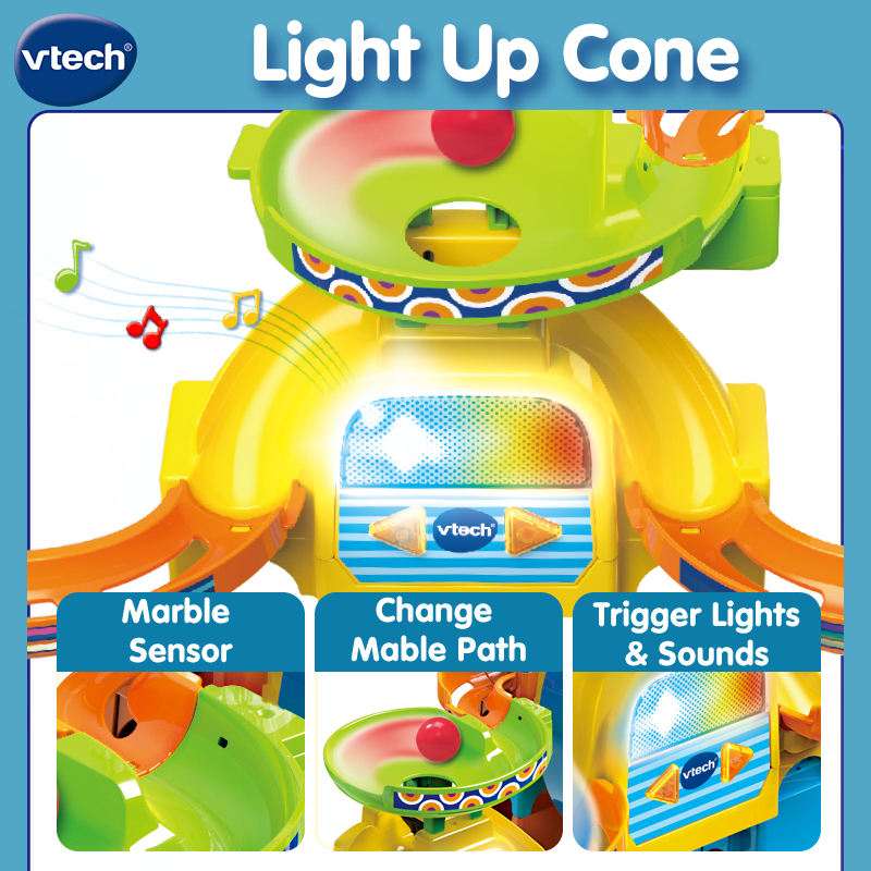 VTech 145 Pcs Marble Rush Ultimate Set Marble Run Tracks Building Block ...