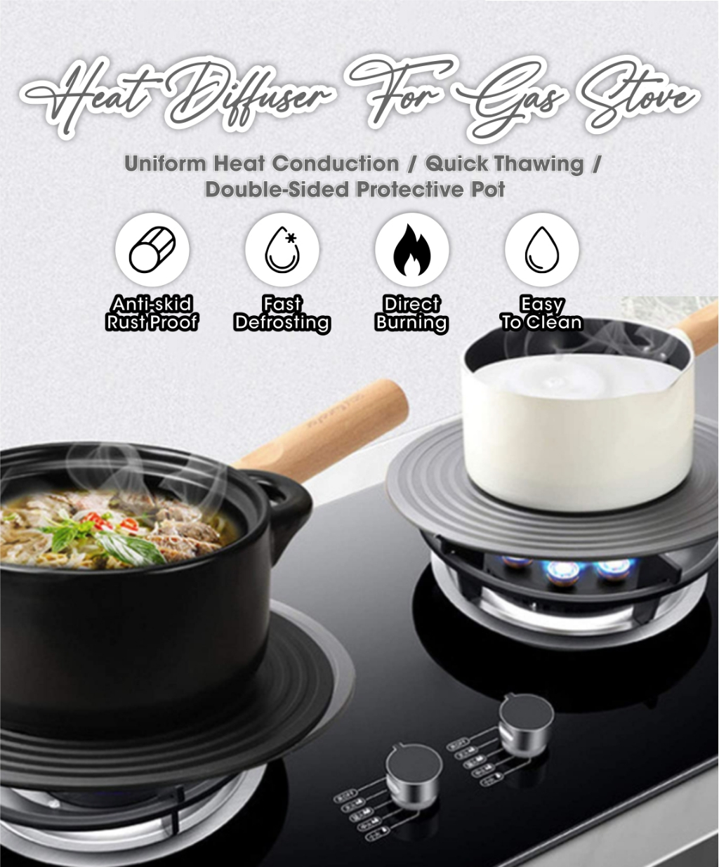 [Clearance] Heat Diffuser for Gas Stove Pelapit Periuk Panas Lapik ...