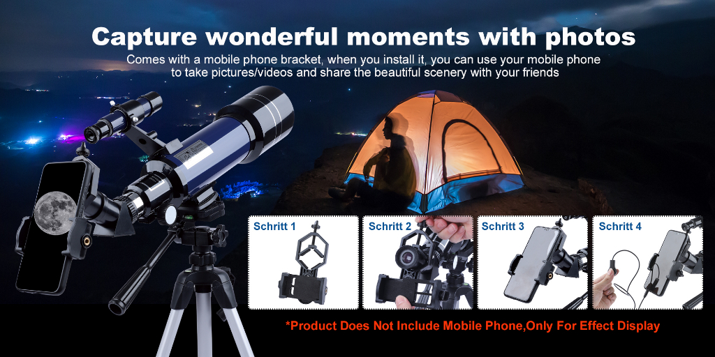 Uscamel Telescope Astronomical 200x Professional Hd F40070m Shopee
