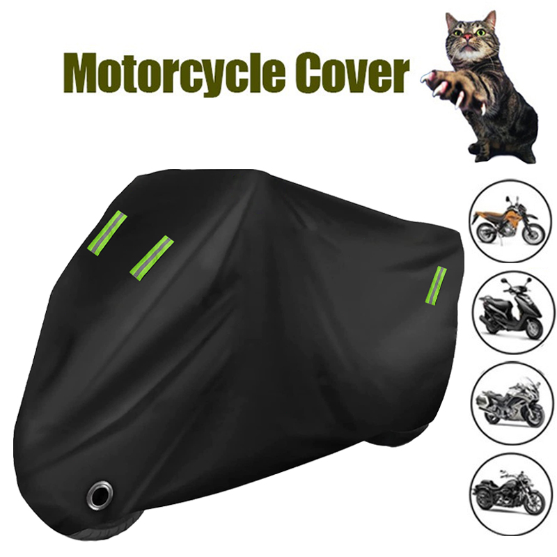 AUTOP NEW 3 Layers Waterproof Motorcycle Cover Protection Rain and Dust ...