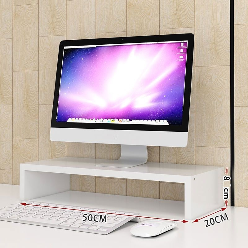 Monitor Screen Shelf Computer Monitor Stand Keyboard Storage Tray Rack ...