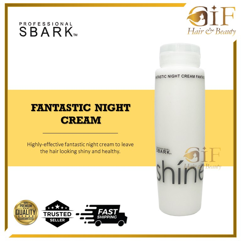 SBARK Professional Shine Hair Fantastic Night Cream (250ml) | Shopee ...