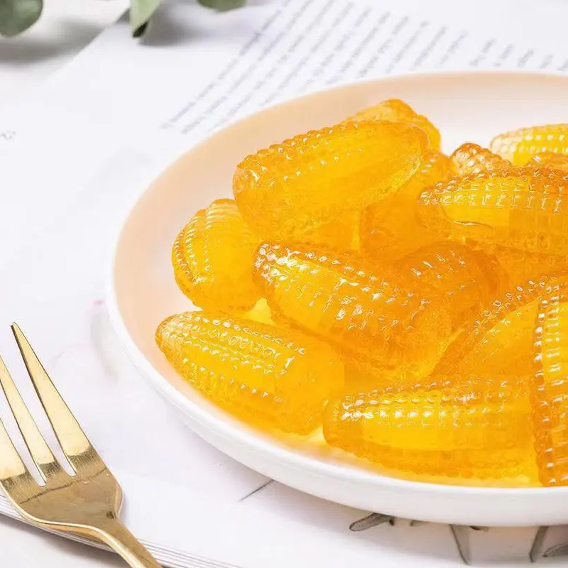 Corn Gummy 60Pcs Fresh Candy 9G X 60PCS Pudding Sweet Corn Flavor ...