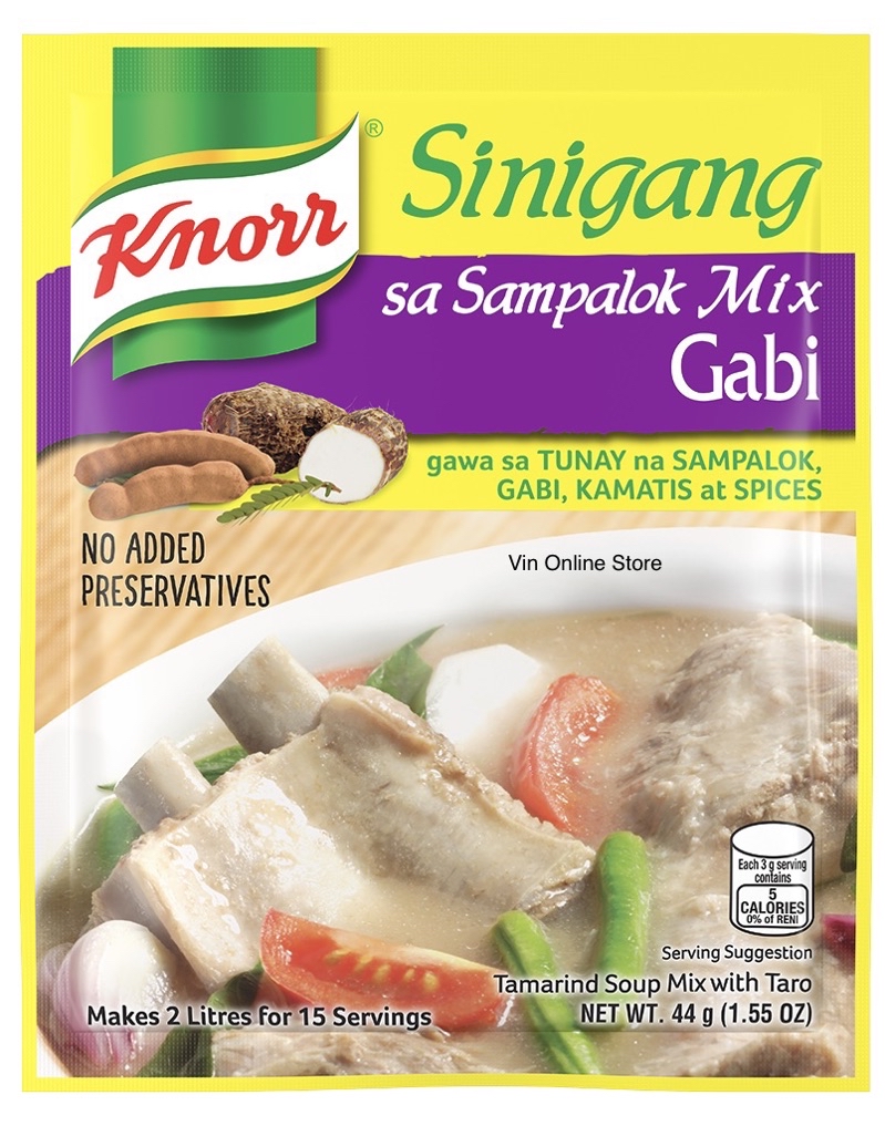 knorr Sinigang Powder Tamarind Soup Mix Perencah Sampalok Singgang ...