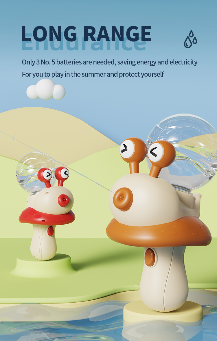 Yimi Water Gun Electric Machine Snails Play Toys Kids Pool Baby Bath ...