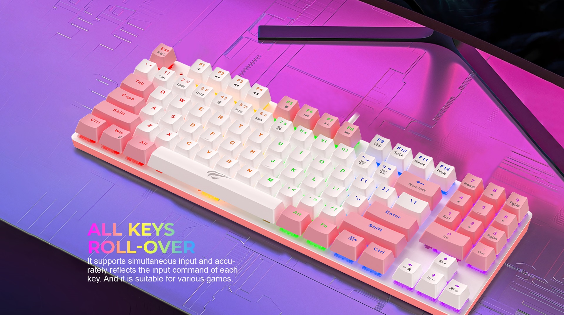Gamenote | Havit KB512L Pro Gamenote Mechanical Gaming Keyboard ...