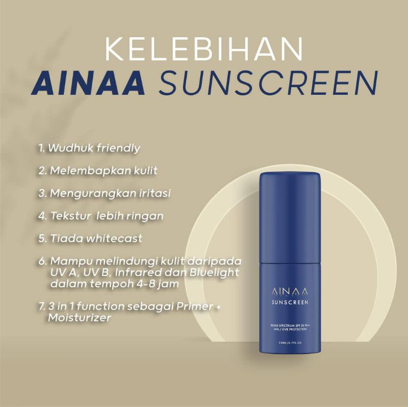 AINAA CLEANSER | AAINA BEAUTY SKINCARE SET | PEMBERSIH MUKA AINA HAFIZ ...