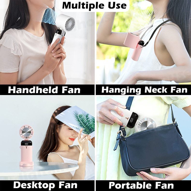 Mini Fan Handheld Fan with Semiconductor Cooling Module Portable Air ...