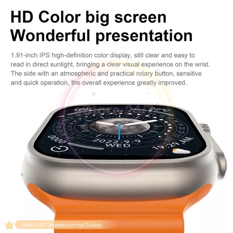 Moxom MX WH05 WH06 WH10 WH12 Ultra Smart Sport Watch Heart Rate ...