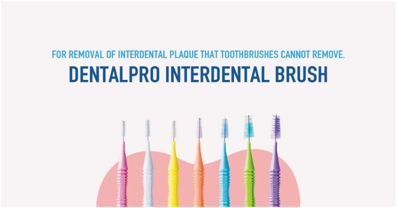 Dentalpro I-Shaped Interdental Brush Size 0 -6 (10pcs) | Shopee Malaysia