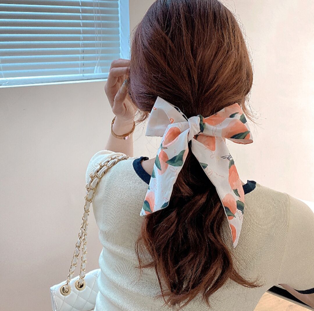 Ikat Kepala Selendang🧣丝巾发带 Silk Scarf Headband 法式复古风领巾丝带发饰头饰 Hair ...