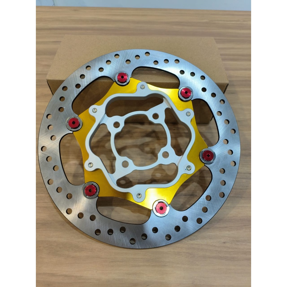 Disc Front 267mm Red Logo Brake Disc Plate Yamaha Y15zr Y16 Lc135 LC ...
