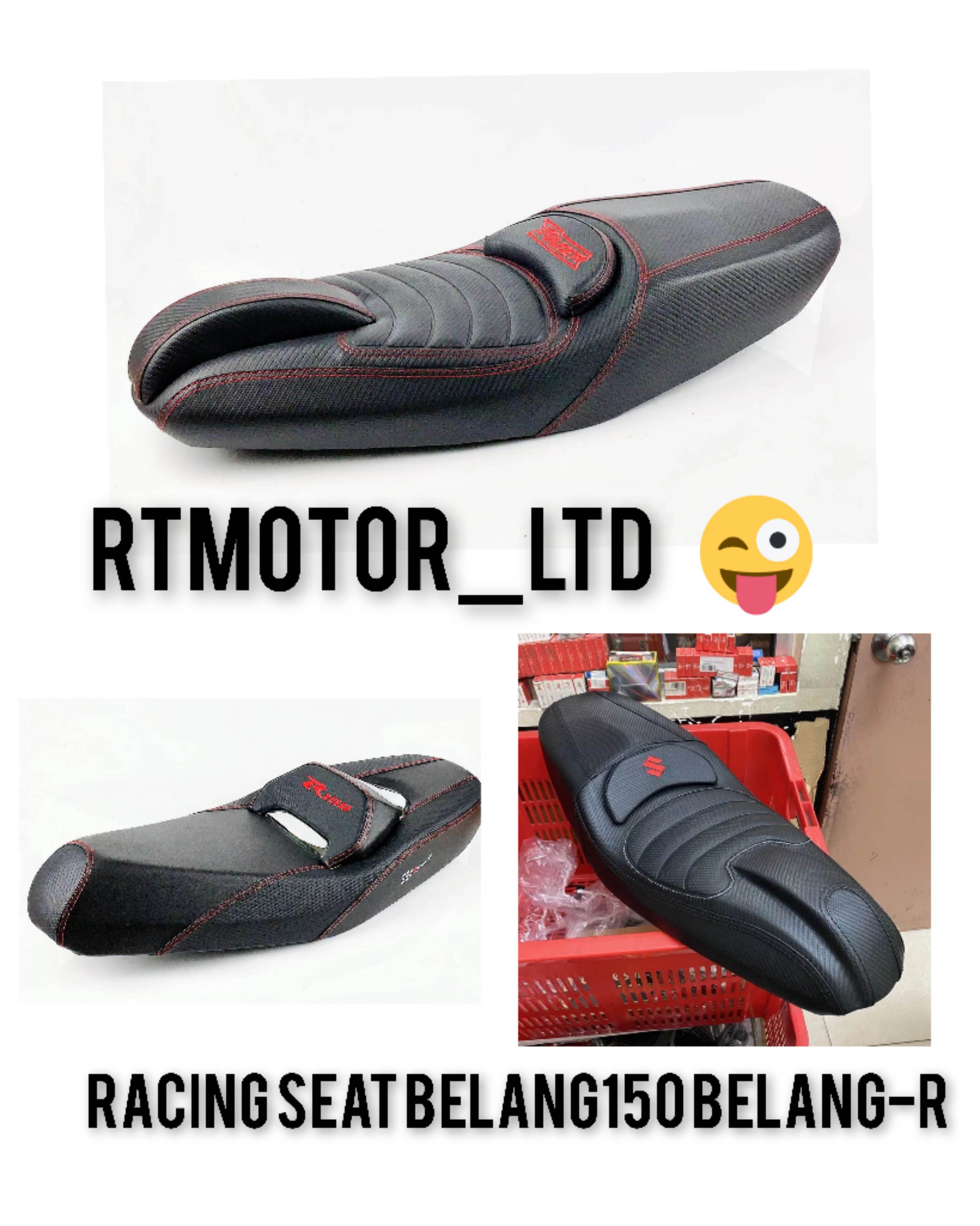 SUZUKI RAIDER BELANG150 BELANG-R V1 V2 V3 LEATHER RACING SEAT HIGH ...