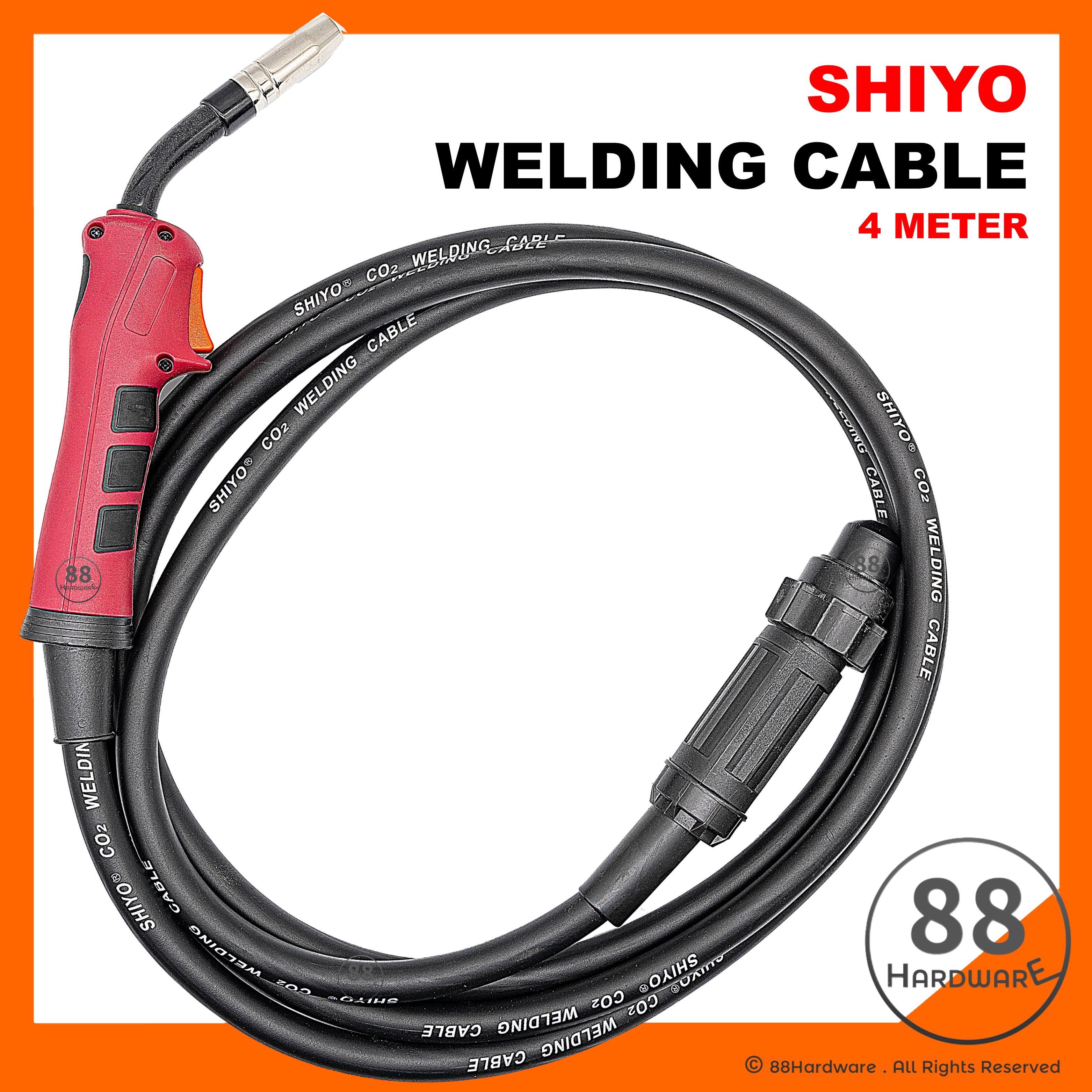 3M 4 Meter MB15 mig torch / mig welding torch / mig cable torch / co2 ...