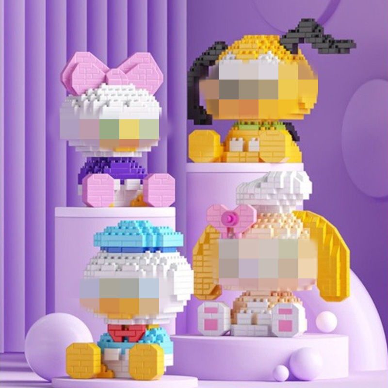 AO Home Mini Block DIY Disney Character Model Building Blocks Nano block Disney Cartoon ＃积木＃模型 ...