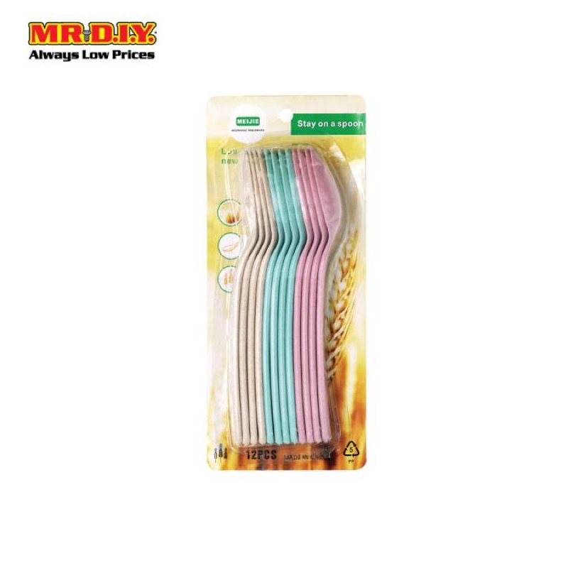 🎁 Free Gift 1 Pcs Sudu Plastik Plastic Spoon Mr Diy Multi-Colour Random ...