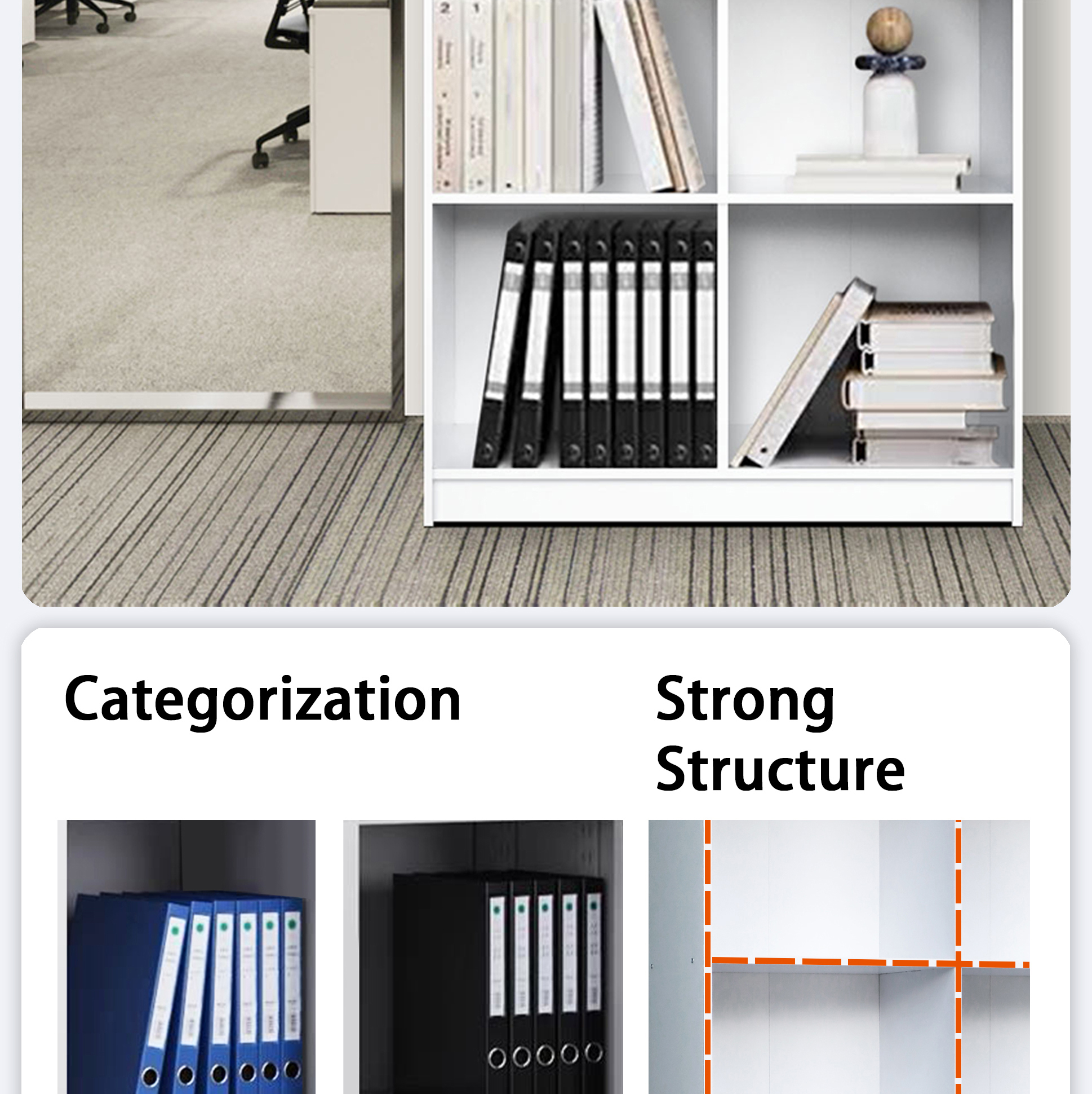 Kabinet Fail Pejabat 4 Tingkat/Office File Cabinet 4 Tier my-com/A4 ...