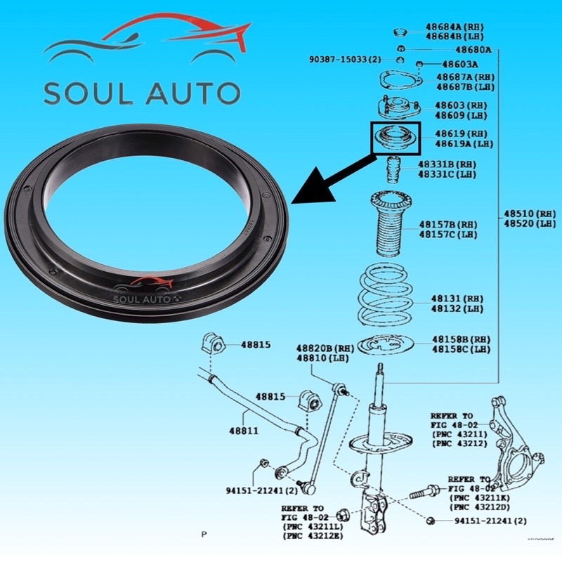 Toyota Estima ACR50 Alphard Vellfire ANH20 AGH30 Prius ZVW30 Harrier ...