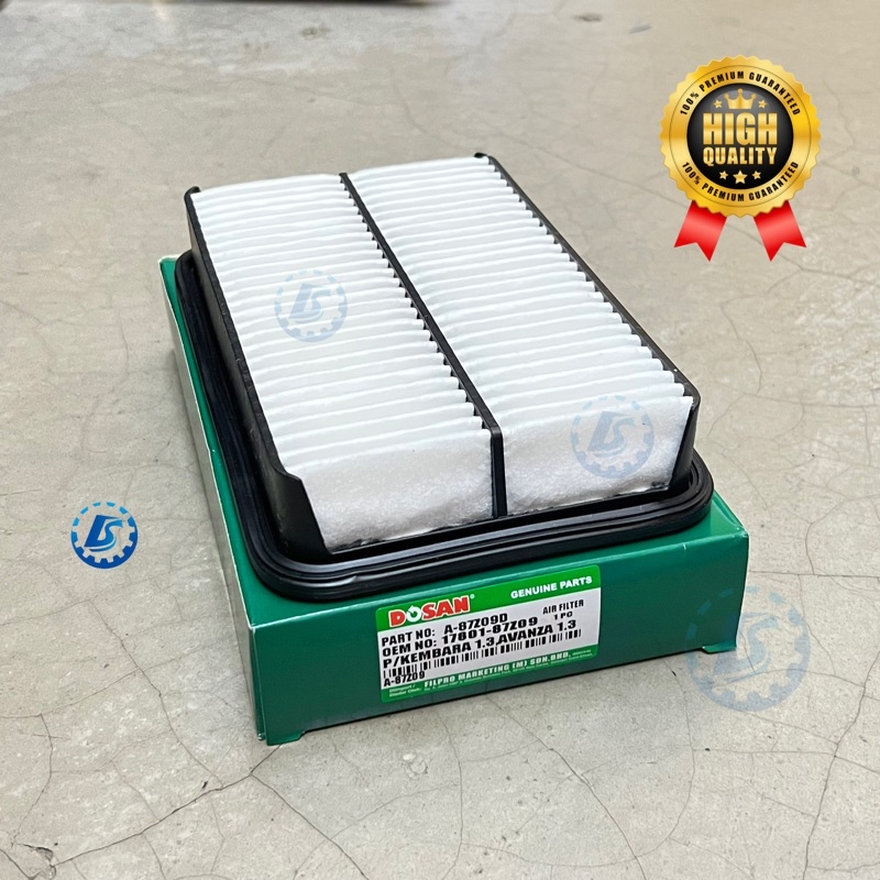 Original DOSAN Perodua Kembara 1.3 Toyota Avanza F601 1.3 Air Filter ...