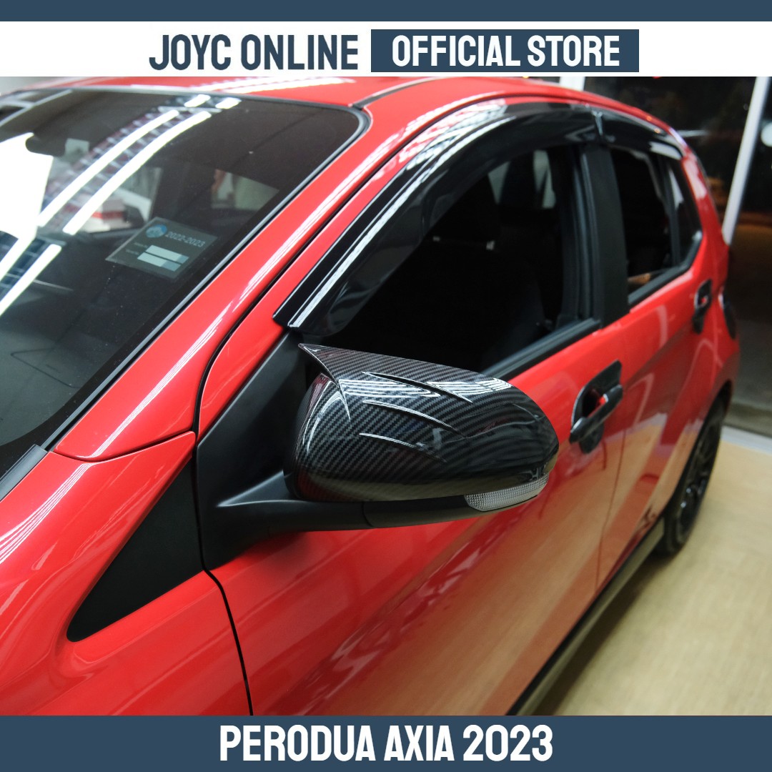 Carbon Fiber Perodua Axia 2023 Exterior Handle Bowl Bumper trim Pillar ...