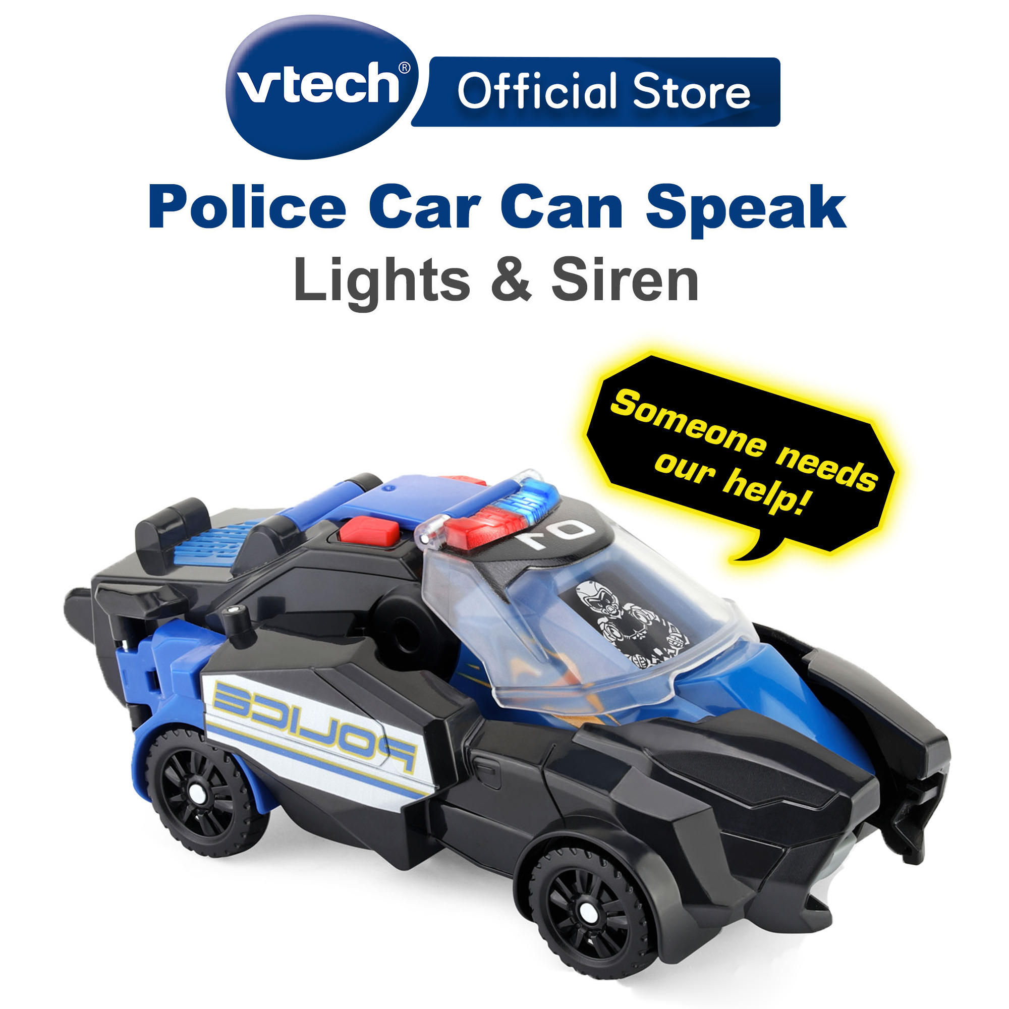 VTech 3 In 1 Rescue T-Rex Combine Transformation Dinosaur Dino Toys ...